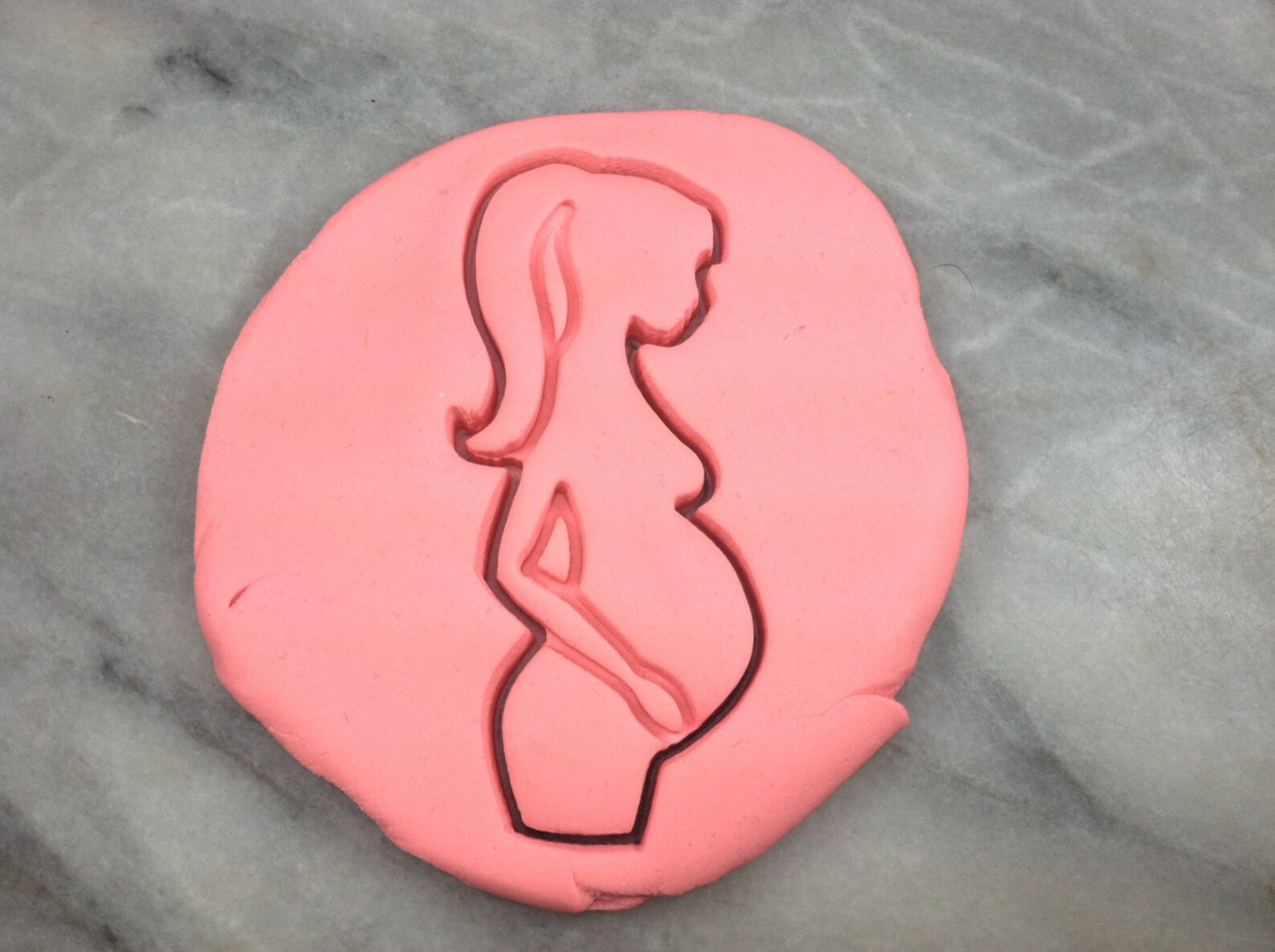 Pregnant Lady Cookie Cutter Detailed - SHARP EDGES - FAST Shipping ...