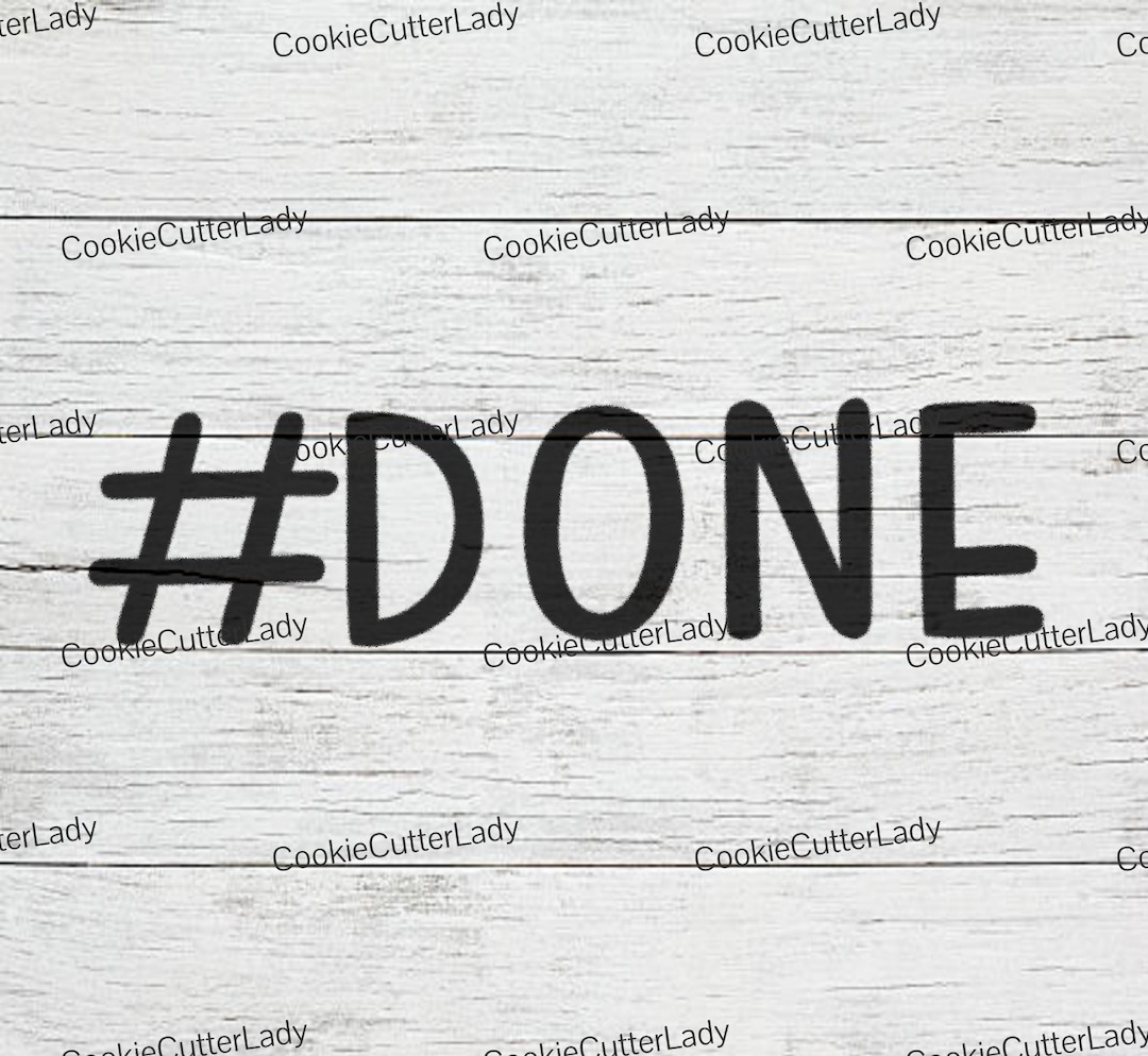 Hashtag Done Graduation Stencil | REUSABLE, DURABLE, WASHABLE Craft ...