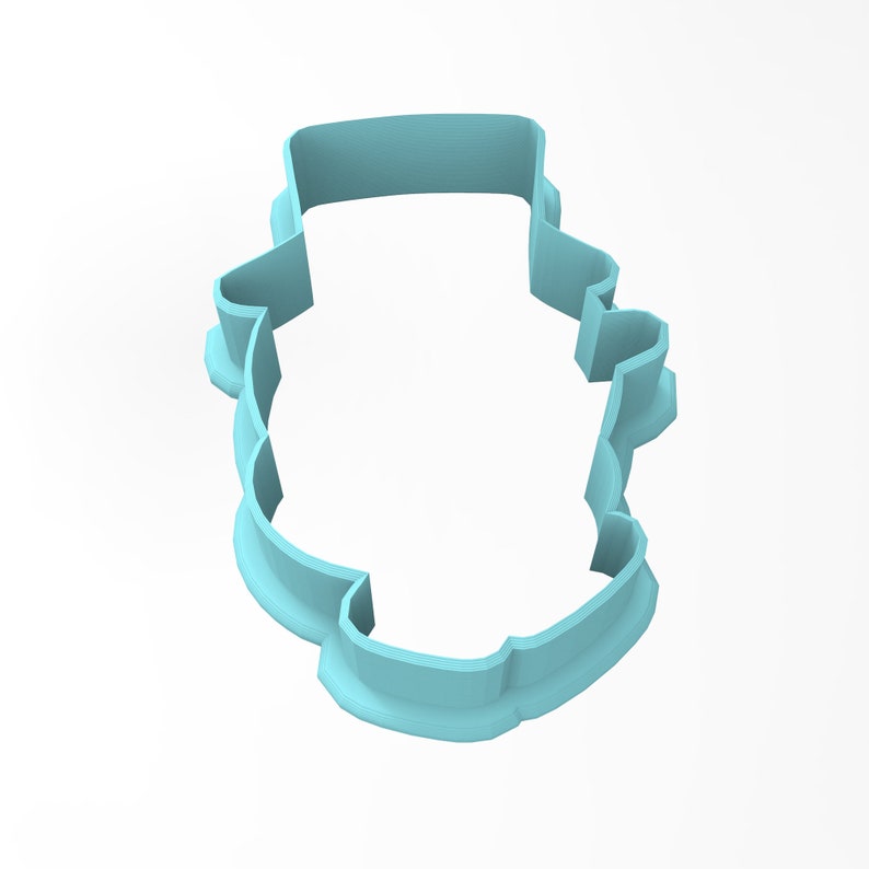 Snowman Face Cookie Cutter Stamp Stencil SHARP EDGES | Etsy