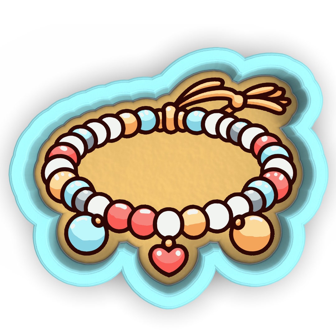 Friends Bracelet Cookie Cutter | Stamp | Stencil - SHARP EDGES - FAST ...