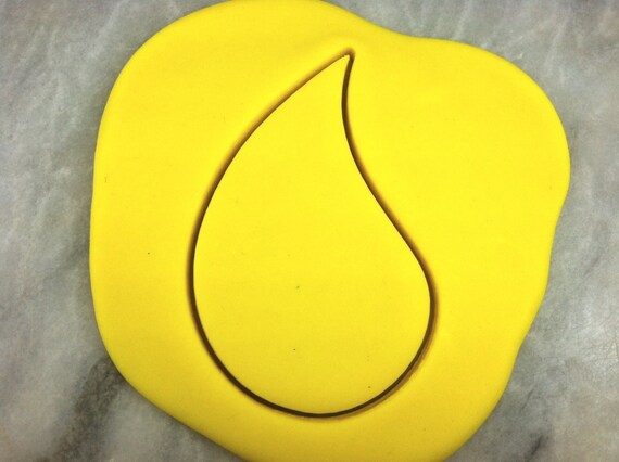 Tear Drop Cookie Cutter SHARP EDGES FAST Shipping Choose | Etsy