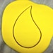 Tear Drop Cookie Cutter - SHARP EDGES - FAST Shipping - Choose Your Own ...