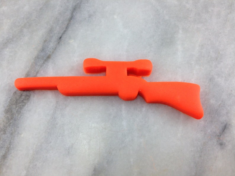Hunting Sniper Rifle Cookie Cutter Outline 1 SHARP EDGES | Etsy
