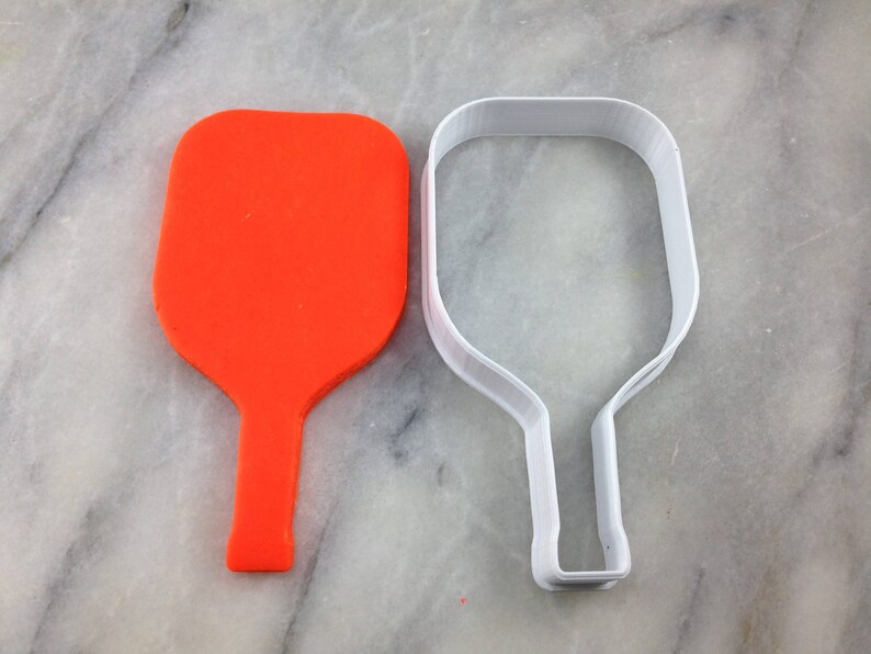 Pickle Ball Paddle Cookie Cutter Outline SHARP EDGES FAST | Etsy