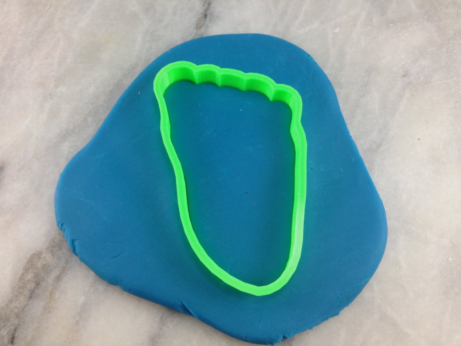 Baby Foot Cookie Cutter Outline - SHARP EDGES - FAST Shipping - Choose ...