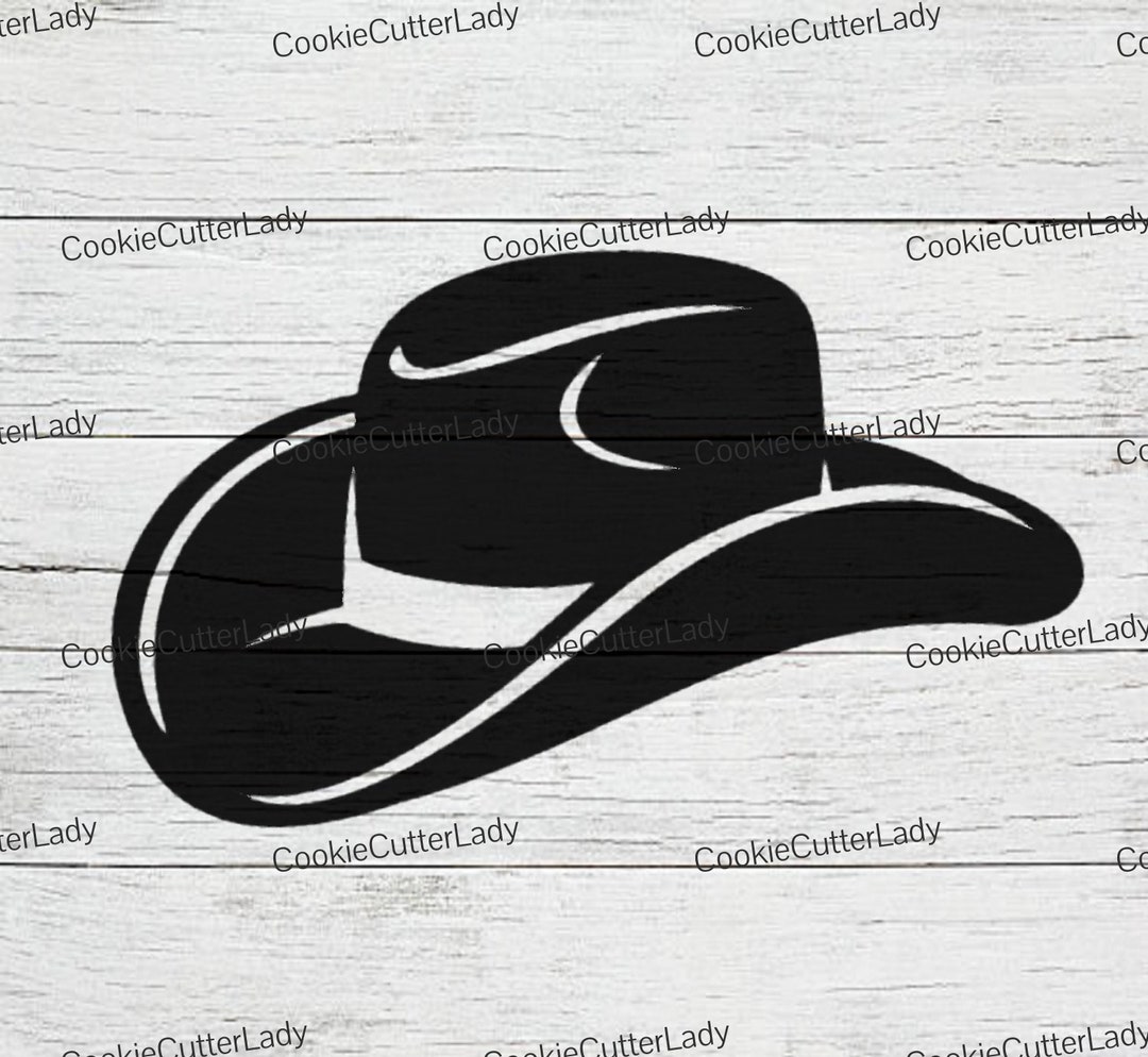 Cowboy Hat Stencil | REUSABLE, DURABLE, WASHABLE Craft Stencil | Use for Signs, Walls, Canvas ...