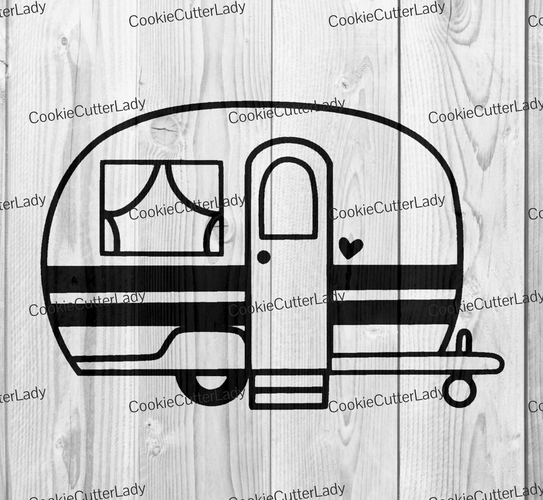 Camper Stencil | REUSABLE, DURABLE, WASHABLE Craft Stencil | Use for ...