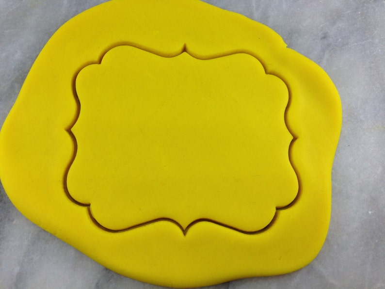 Plaque 13 Cookie Cutter Outline SHARP EDGES FAST Shipping | Etsy