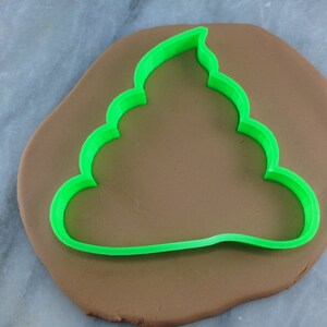 Poop Cookie Cutter Outline - SHARP EDGES - FAST Shipping - Choose Your ...