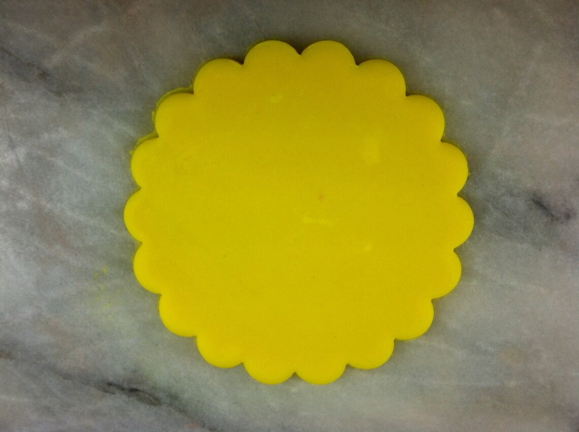 Fluted Circle Cookie Cutter - SHARP EDGES - FAST Shipping - Choose Your ...