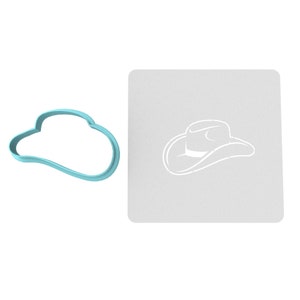 Cowboy Hat Cookie Cutter | Stamp | Stencil - SHARP EDGES - FAST ...