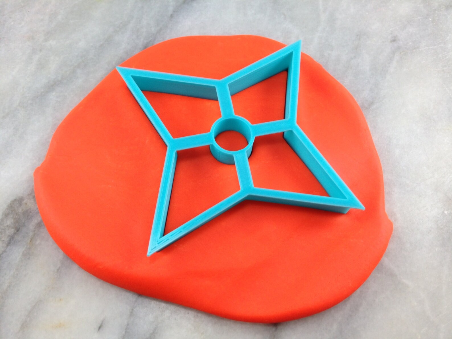 Ninja Star Cookie Cutter Outline 1 SHARP EDGES FAST | Etsy