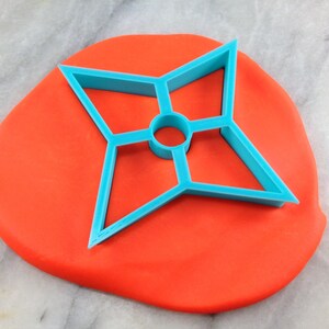 Ninja Star Cookie Cutter Outline #1 - SHARP EDGES - FAST Shipping ...