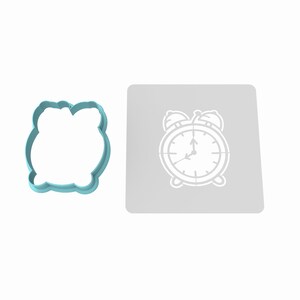 Alarm Clock Cookie Cutter | Stamp | Stencil - SHARP EDGES - FAST ...