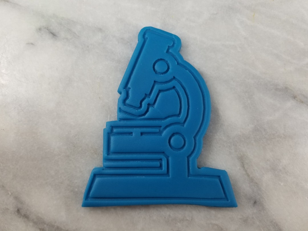 Microscope Cookie Cutter 2-piece, Stamp & Outline #1 - SHARP EDGES ...