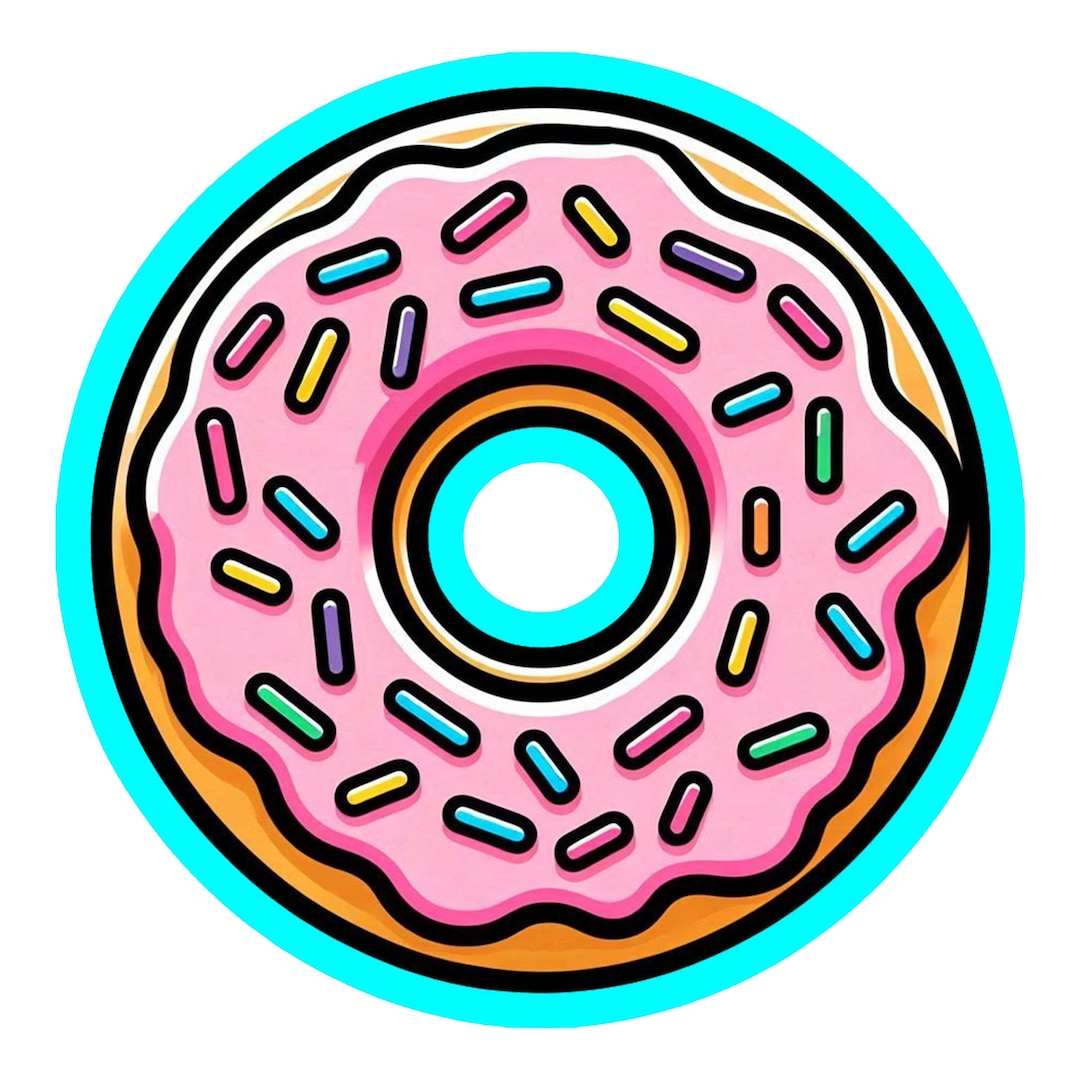 Donut Center Cut Cookie Cutter | Stamp | Stencil - SHARP EDGES - FAST ...