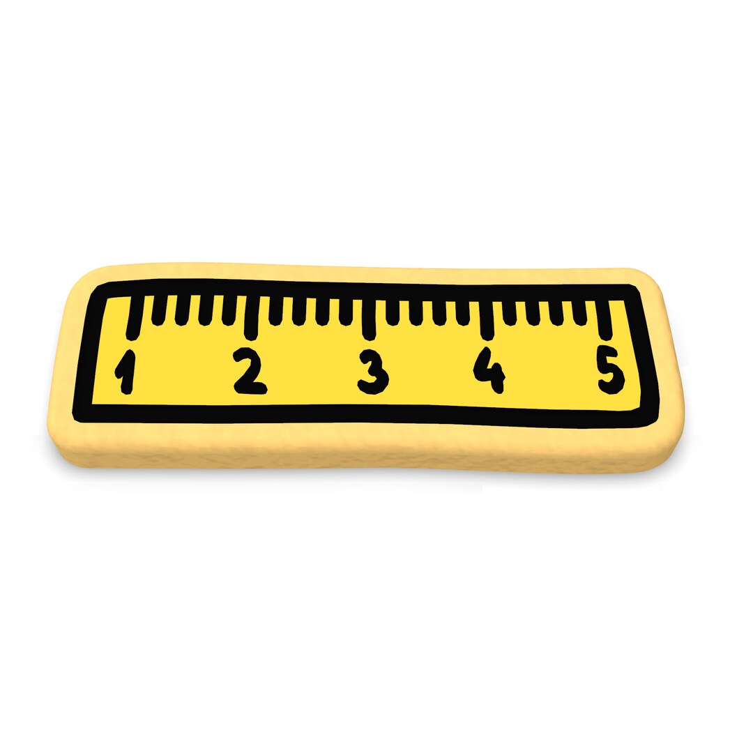 Ruler Cookie Cutter | Stamp | Stencil - SHARP EDGES - FAST Shipping ...