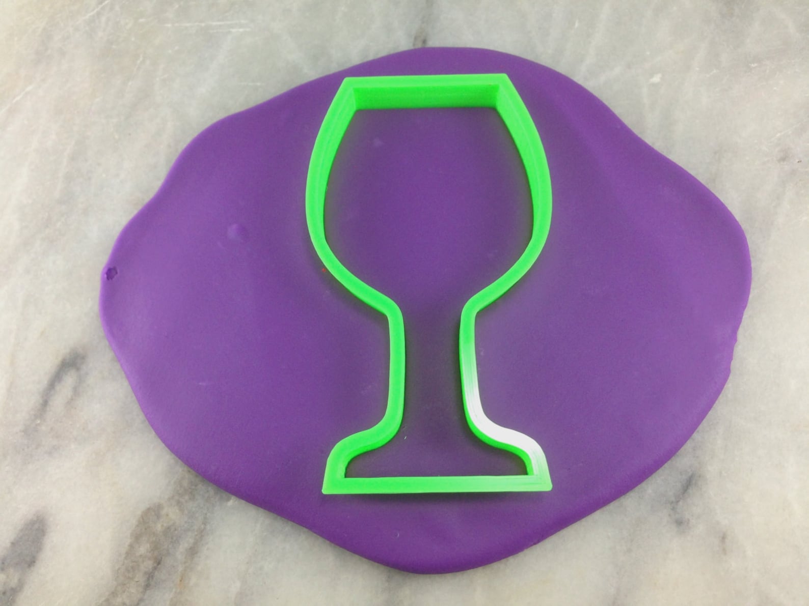 Wine Glass Cookie Cutter Outline SHARP EDGES FAST Shipping | Etsy