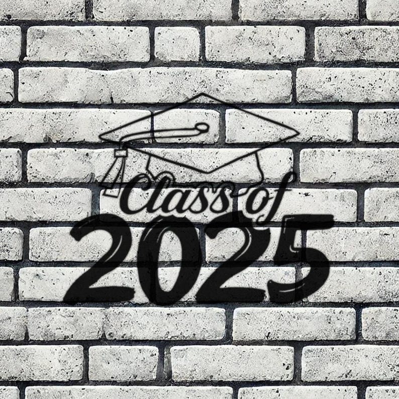 Class of 2025 Stencil | REUSABLE, DURABLE, WASHABLE Craft Stencil | Use ...