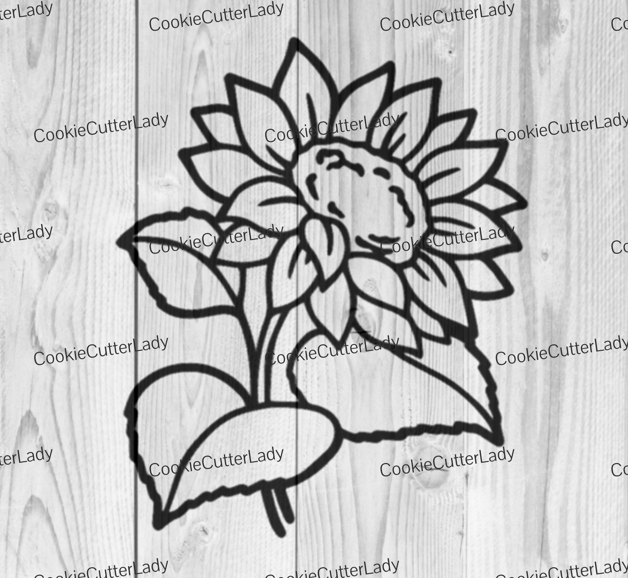 Sunflower Stencil | REUSABLE, DURABLE, WASHABLE Craft Stencil | Use for ...