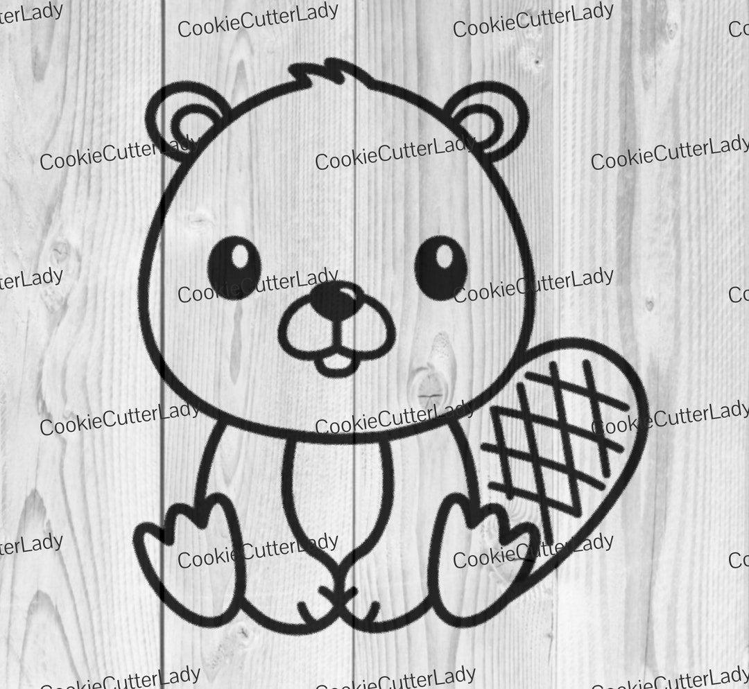 Beaver Stencil | REUSABLE, DURABLE, WASHABLE Craft Stencil | Use for ...
