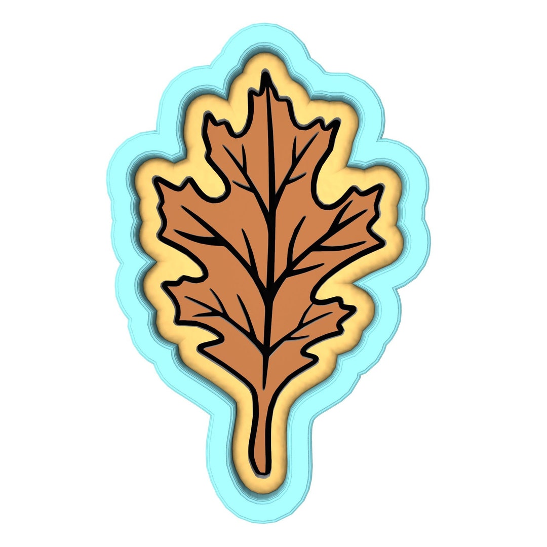 Oak Tree Leaf Cutter | Stamp | Stencil - SHARP EDGES - FAST Shipping ...