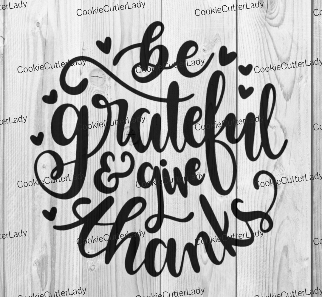 Be Grateful Give Thanks Stencil | REUSABLE, DURABLE, WASHABLE Craft ...