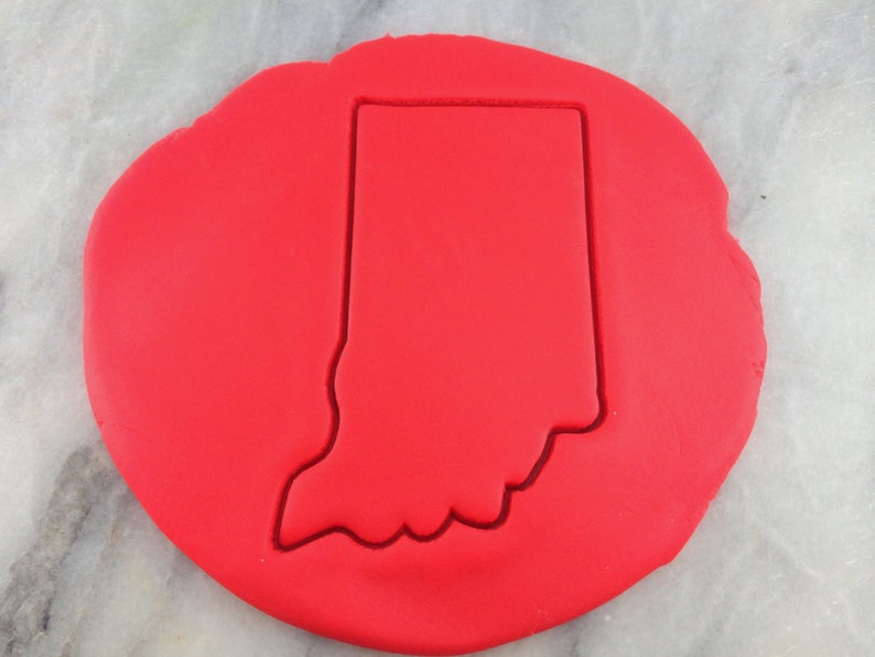 Indiana Cookie Cutter Outline - SHARP EDGES - FAST Shipping - Choose ...
