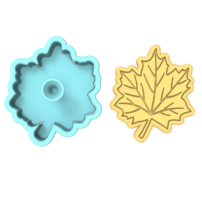 Maple Leaf Cookie Cutter | Stamp | Stencil - SHARP EDGES - FAST ...
