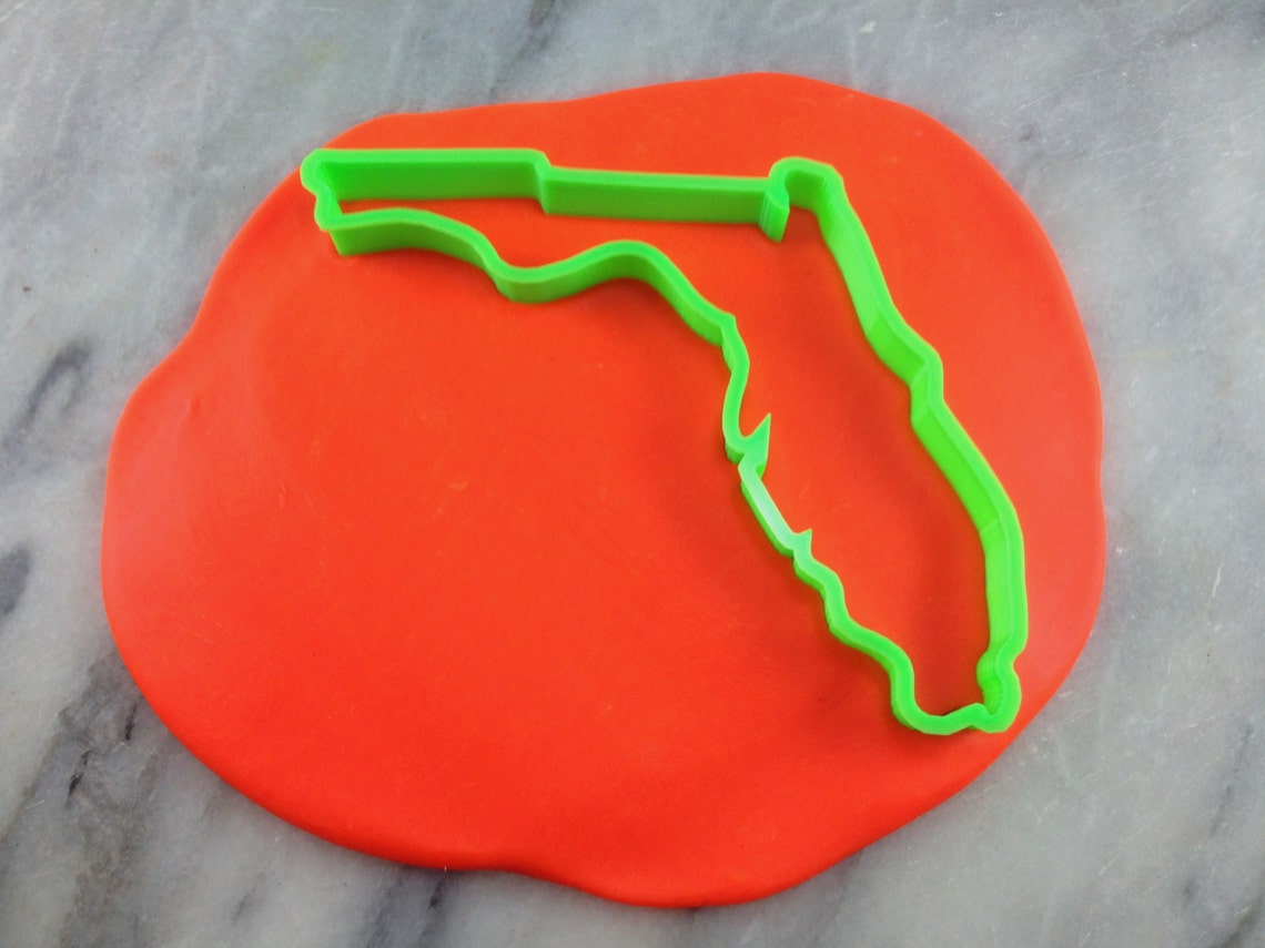 Florida Cookie Cutter Outline - SHARP EDGES - FAST Shipping - Choose ...