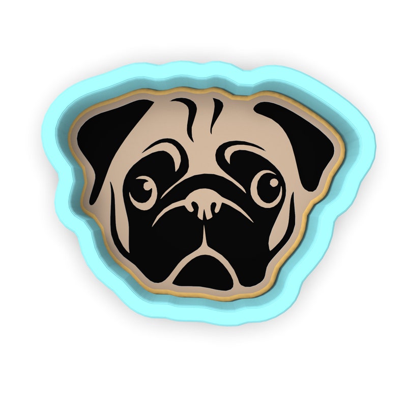 Pug Cookie Cutter - Etsy