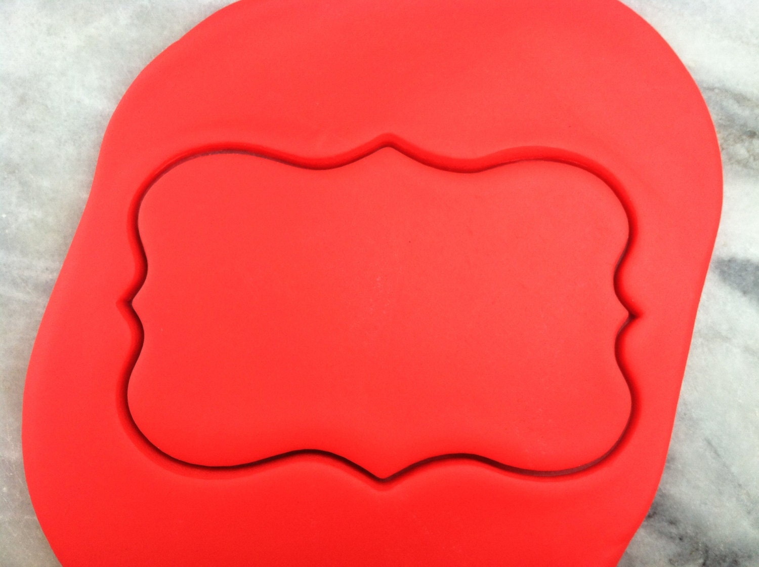 Rectangle Plaque 2 Cookie Cutter SHARP EDGES FAST | Etsy