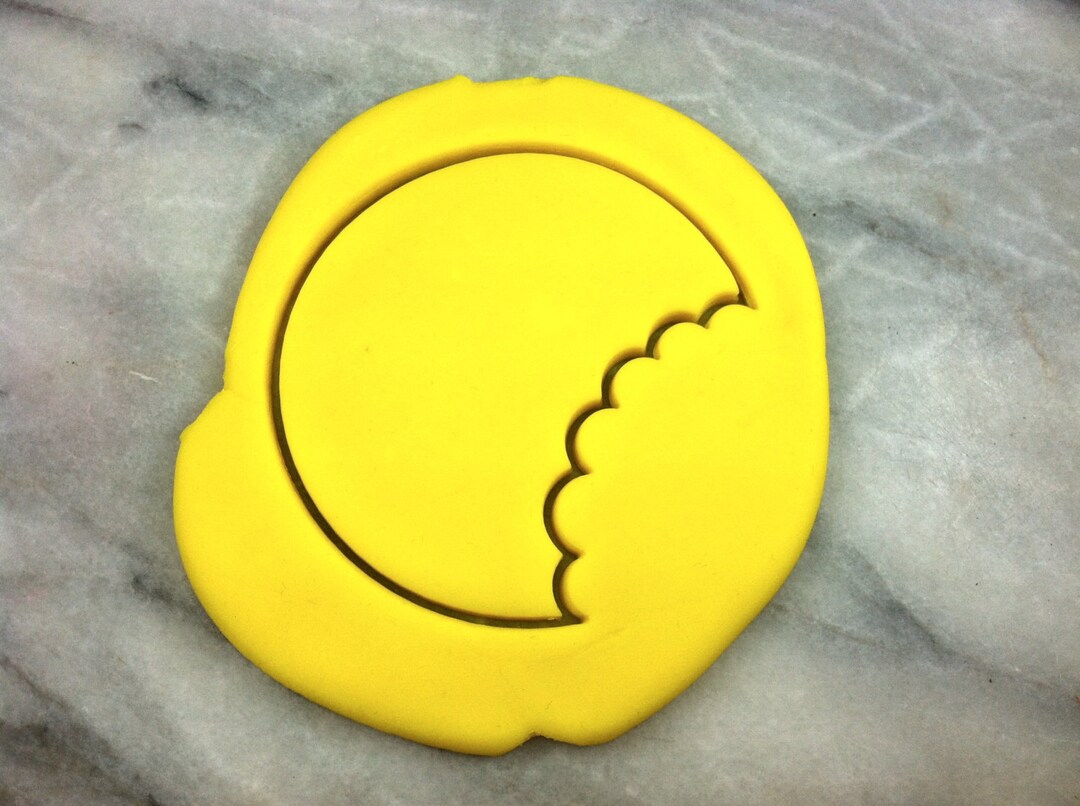 Bite Eaten Cookie Cutter - SHARP EDGES - FAST Shipping - Choose Your ...