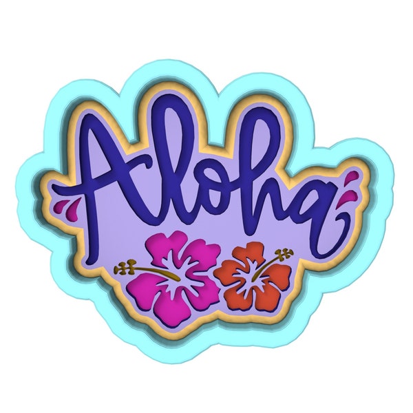 Aloha Cookie Cutter - Etsy