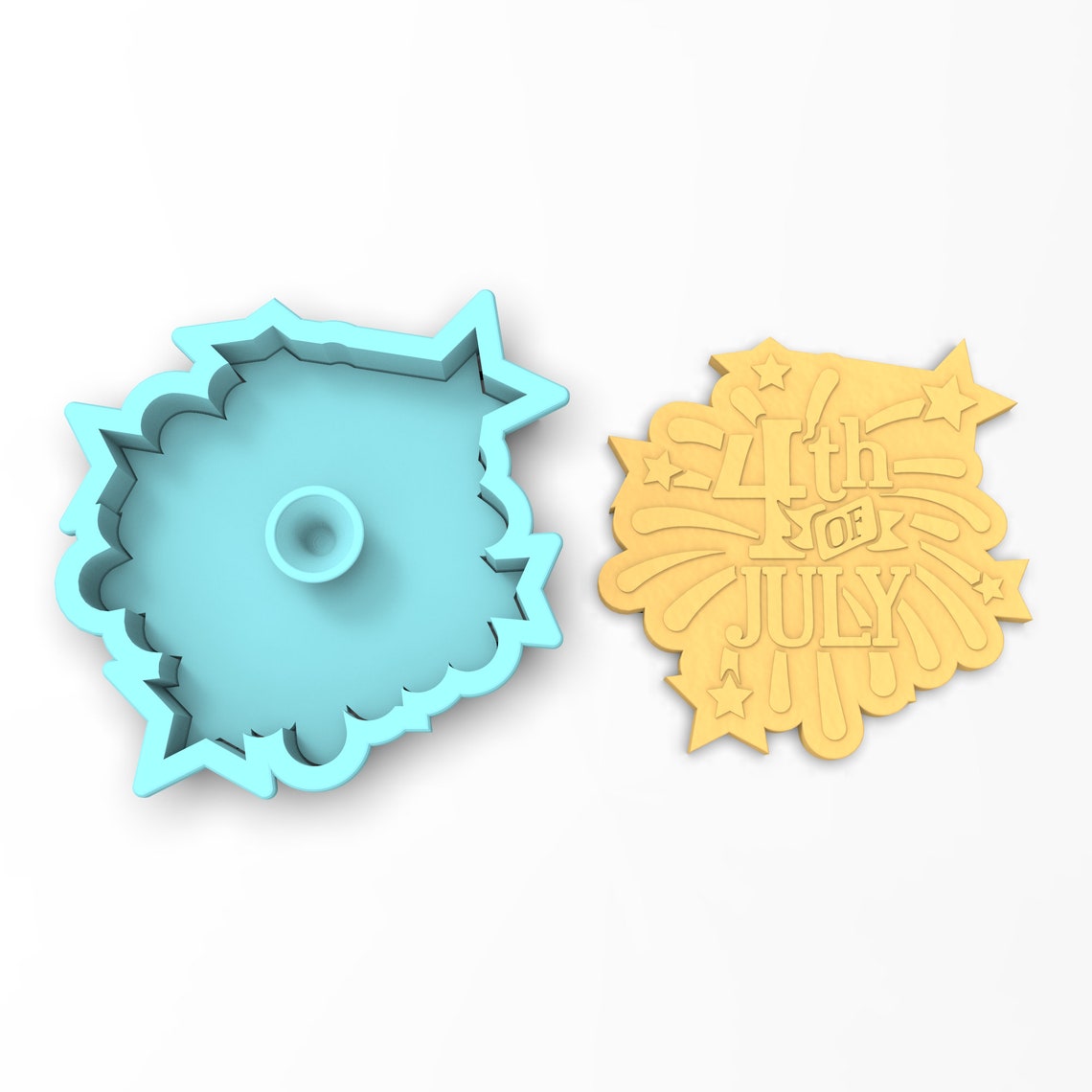 4th of July Firework Cookie Cutter FAST Shipping Choose - Etsy