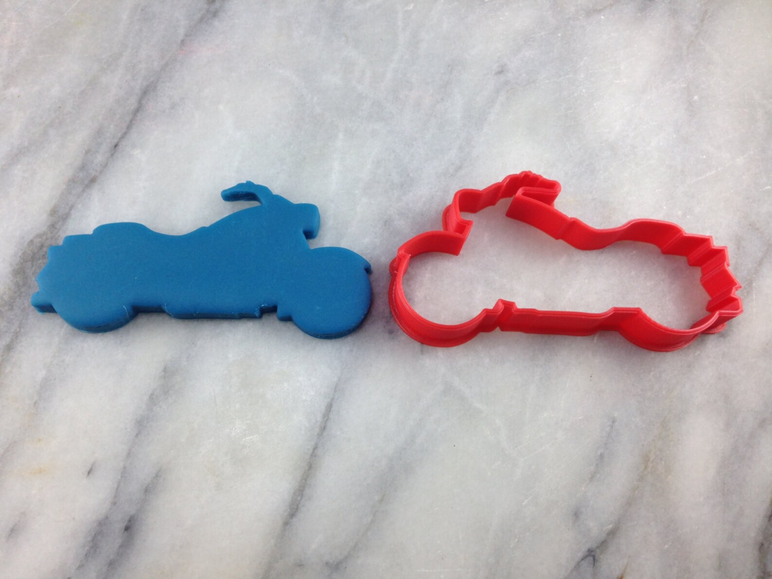 Motorcycle Cookie Cutter Outline - SHARP EDGES - FAST Shipping - Choose ...