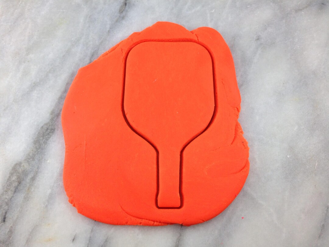 Pickle Ball Paddle Cookie Cutter Outline - SHARP EDGES - FAST Shipping ...