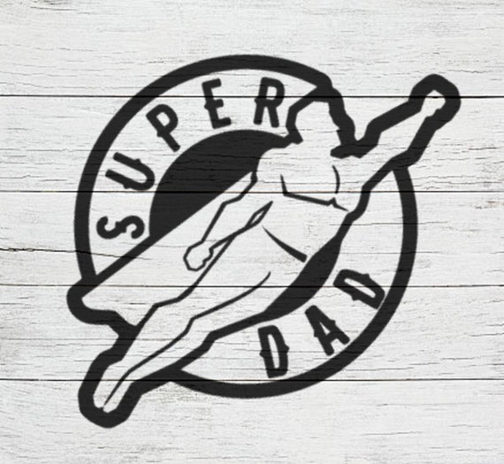 Super Dad Stencil REUSABLE DURABLE WASHABLE Craft Stencil - Etsy