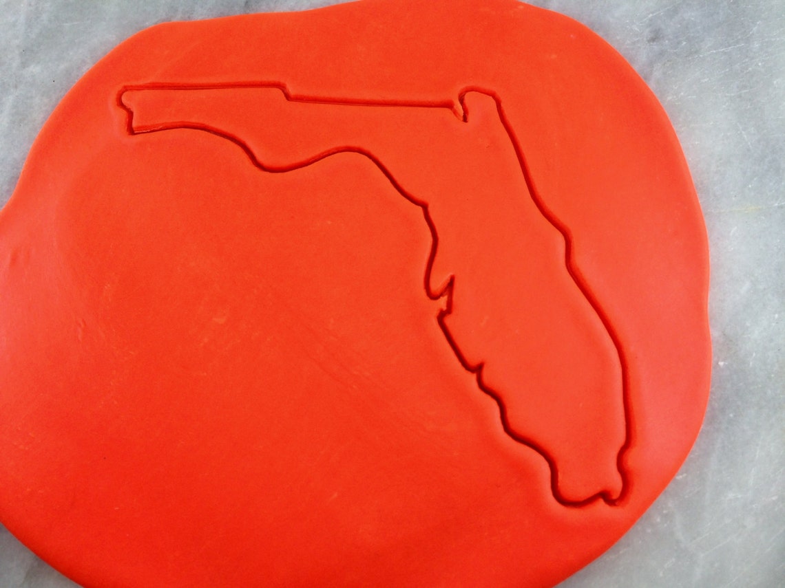 Florida Cookie Cutter Outline - SHARP EDGES - FAST Shipping - Choose ...