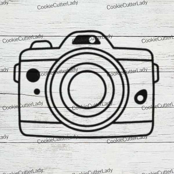 Camera Stencil - Etsy