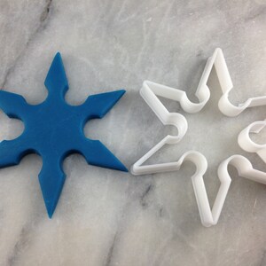 Ninja Star Cookie Cutter Outline #3 - SHARP EDGES - FAST Shipping ...