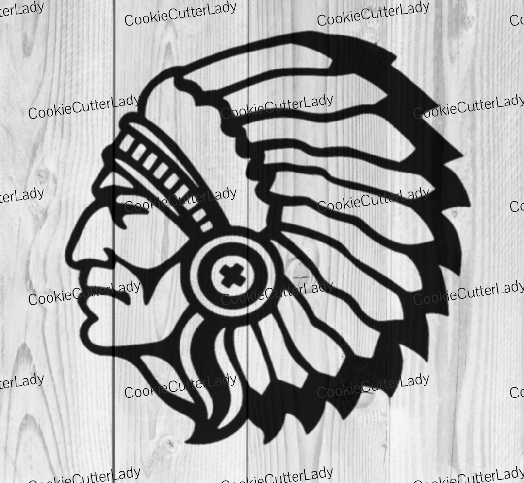 Indian Native American Mascot Stencil | REUSABLE, DURABLE, WASHABLE ...