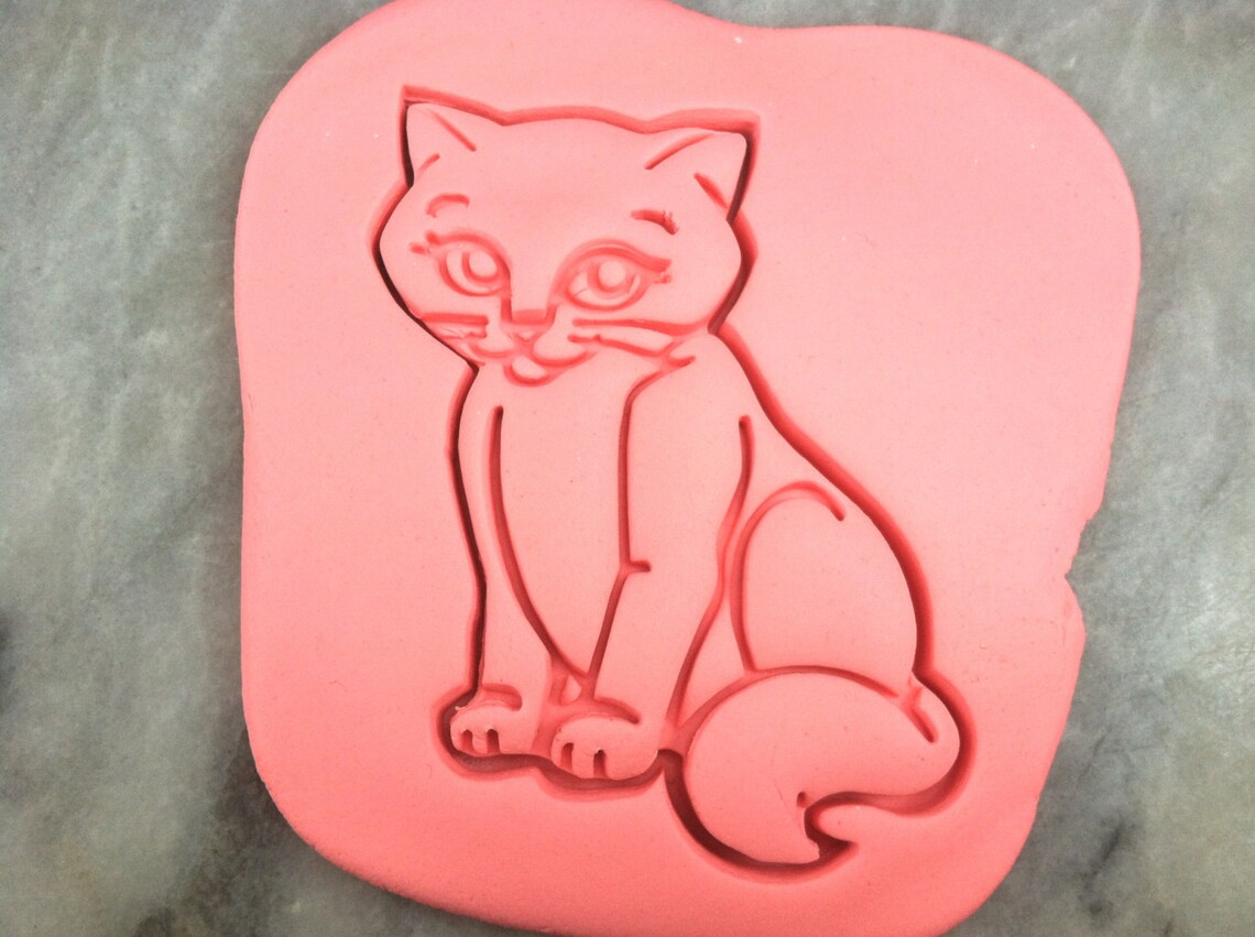 Cat Cookie Cutter Detailed SHARP EDGES FAST Shipping - Etsy