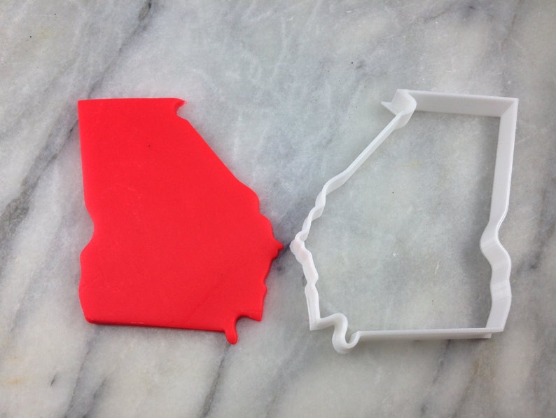 Georgia Cookie Cutter Outline SHARP EDGES FAST Shipping | Etsy