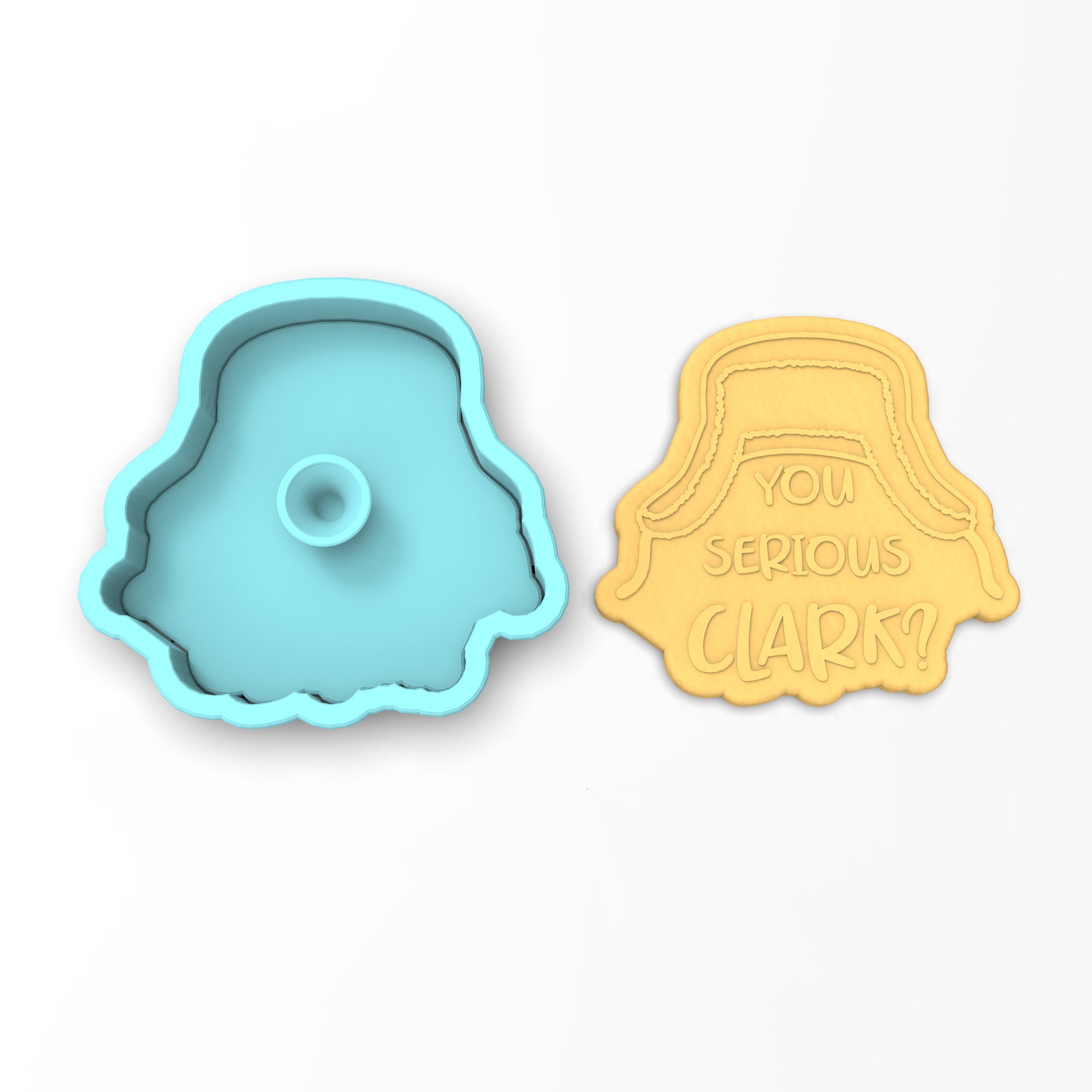 You Serious Clark Cookie Cutter | Stamp | Stencil - SHARP EDGES - FAST ...