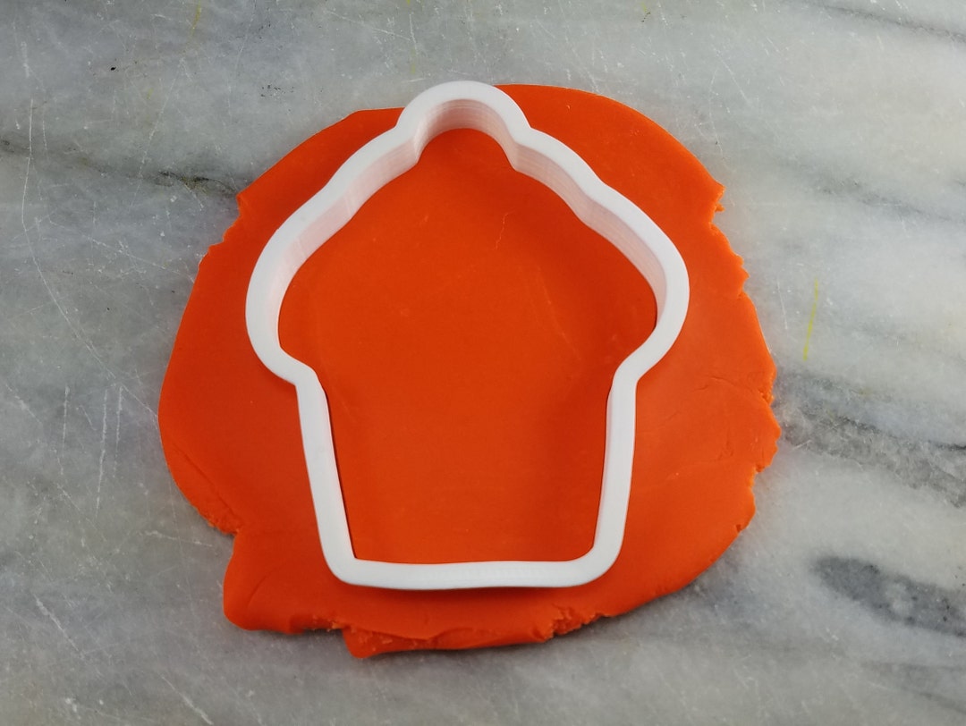 Cupcake Cookie Cutter Outline #2 - SHARP EDGES - FAST Shipping - Choose ...