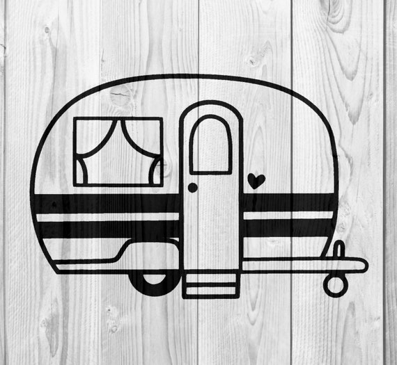 Camper Stencil REUSABLE DURABLE WASHABLE Craft Stencil | Etsy