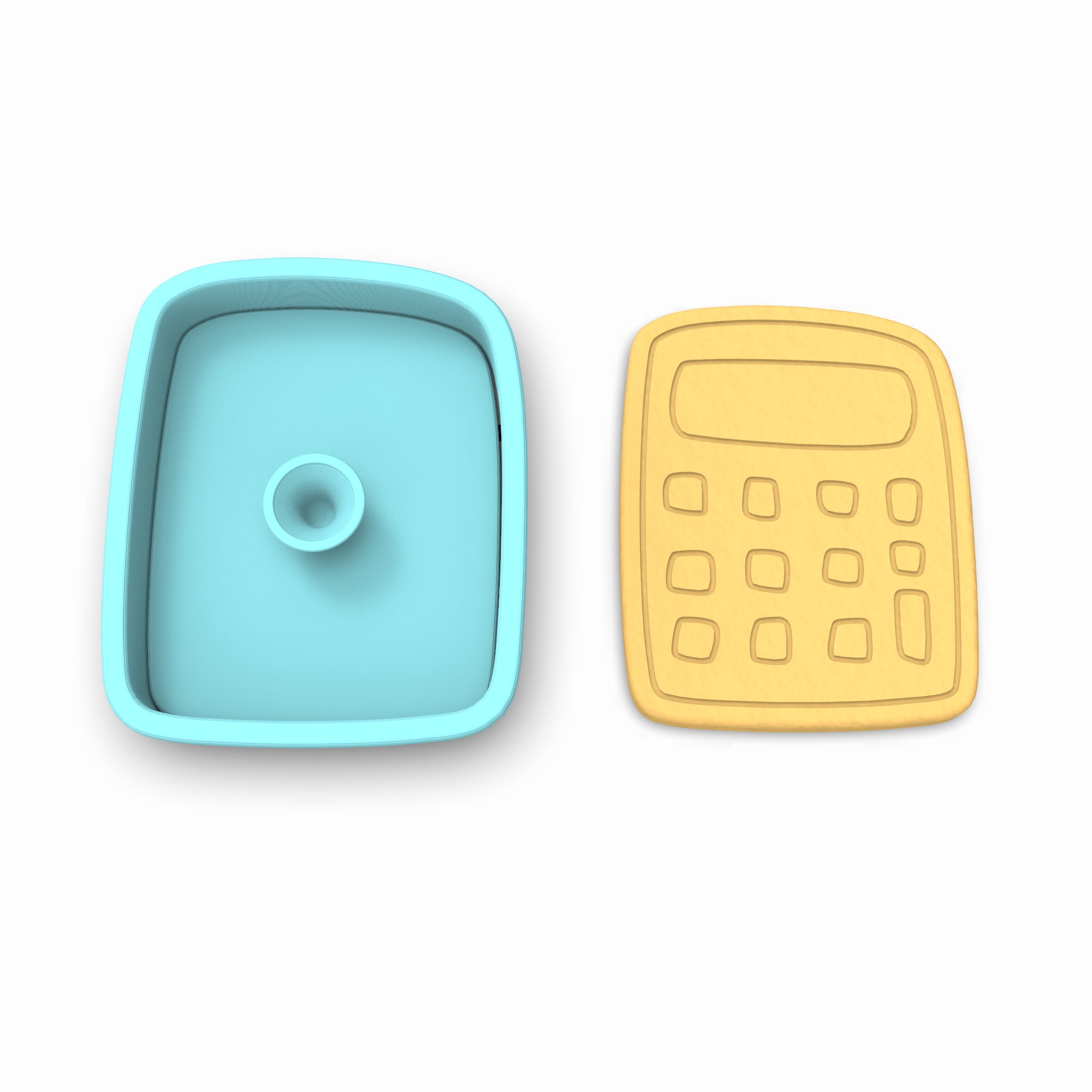 Calculator Cookie Cutter Stamp Stencil SHARP EDGES | Etsy