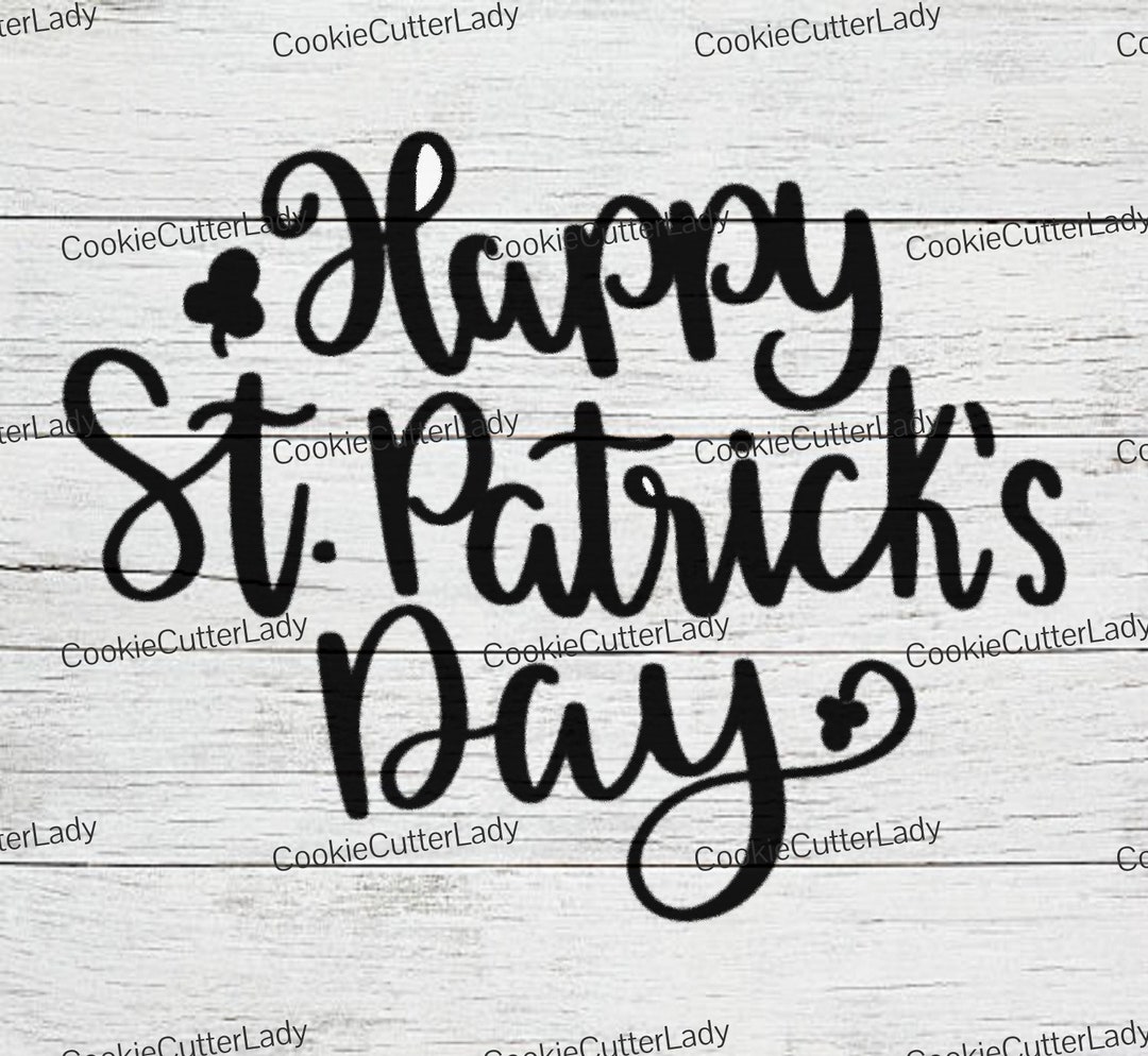 Happy St Patricks Day Stencil | REUSABLE, DURABLE, WASHABLE Craft ...
