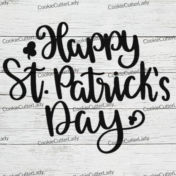 St Patrick Stencil - Etsy